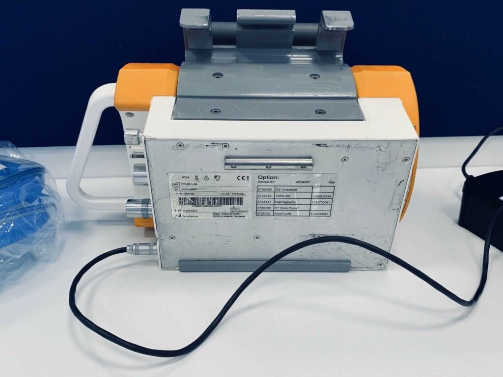 Drager Oxylog 3000 Plus Transport Ventilator